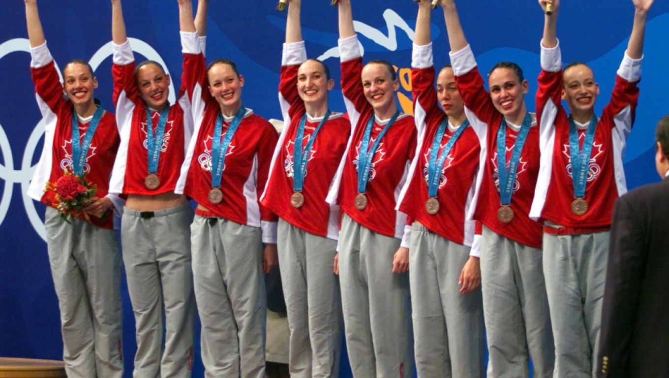 La dernière médaille en nage synchronisée - Équipe Canada | Site ...