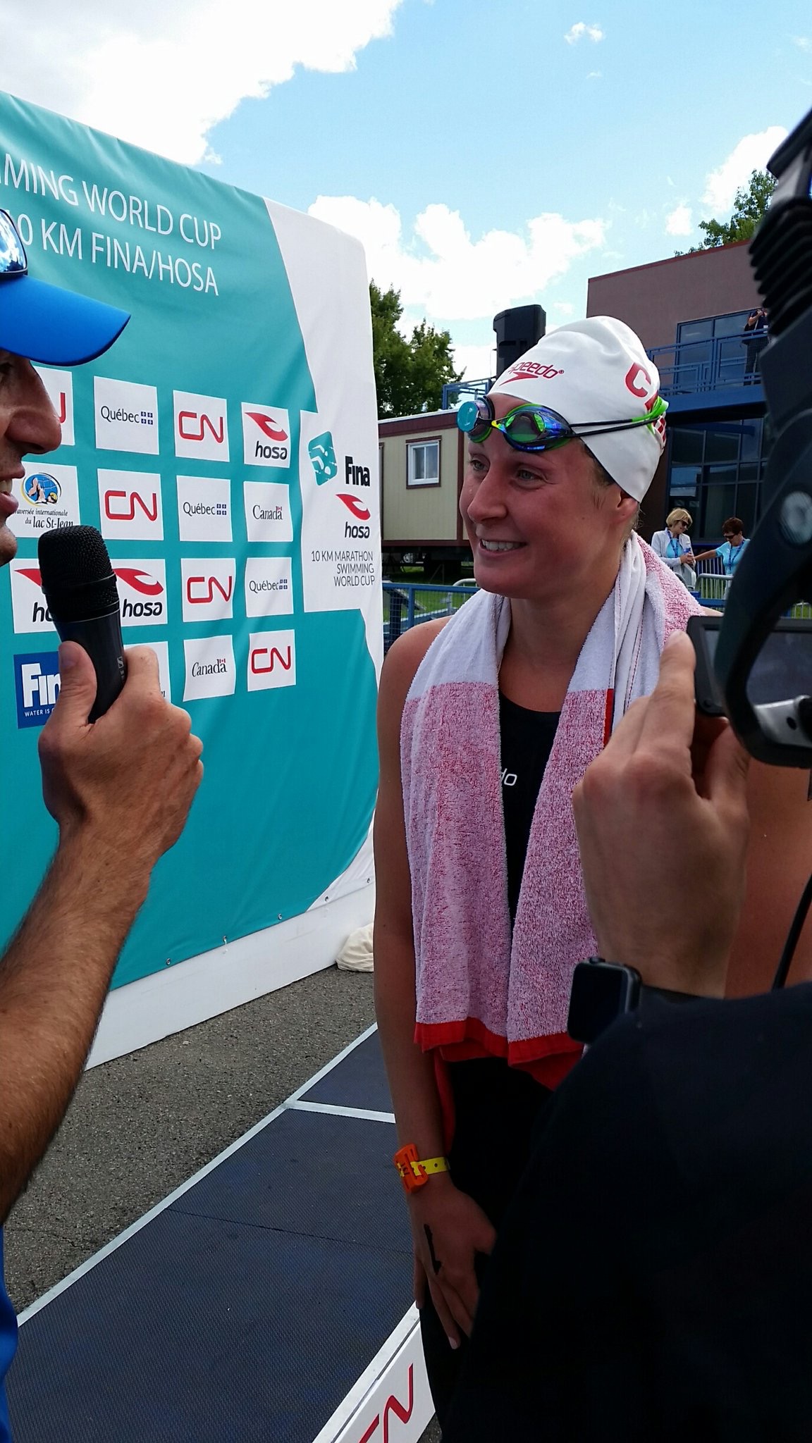Une première victoire en eau libre pour Stephanie Horner - Équipe ...