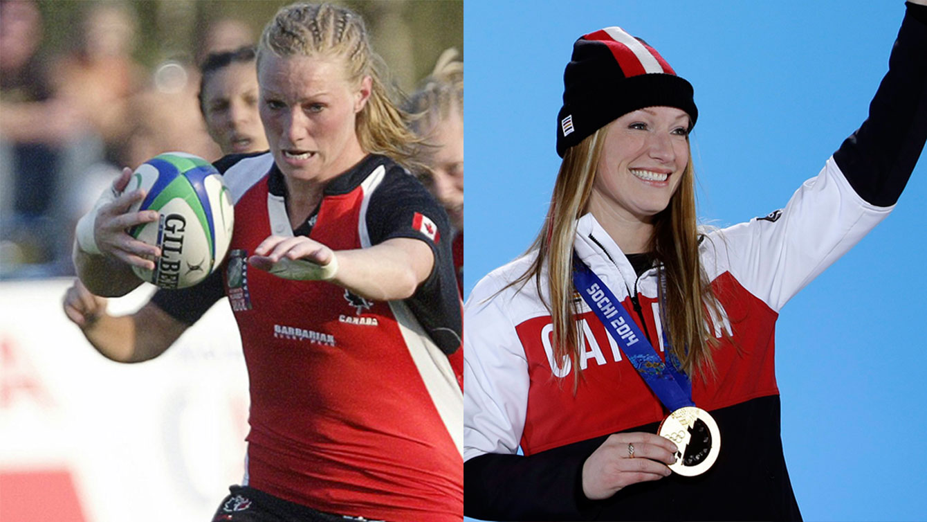 Heather Moyse intronisée au Temple de la renommée du rugby - Équipe Canada