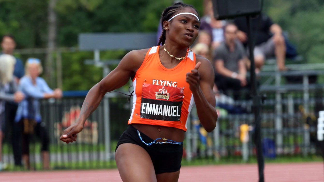 Crystal Emmanuel bat un record canadien vieux de 34 ans - Équipe Canada