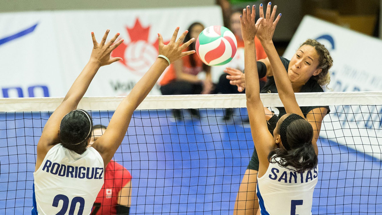Les volleyeuses canadiennes décrochent l’or et une qualification pour ...