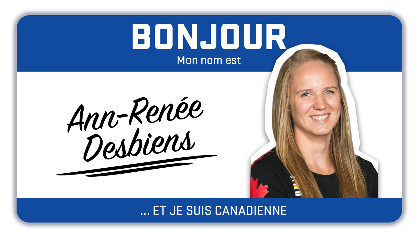Bonjour, mon nom est Ann-Renée Desbiens et je joue au hockey - Équipe ...
