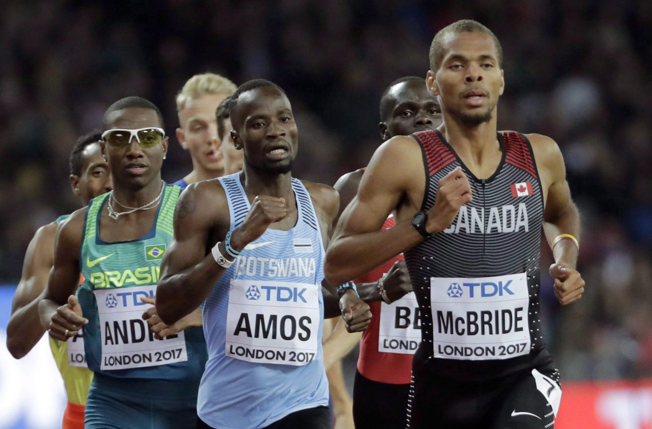 Brandon McBride établit un nouveau record canadien au 800 m - Équipe Canada
