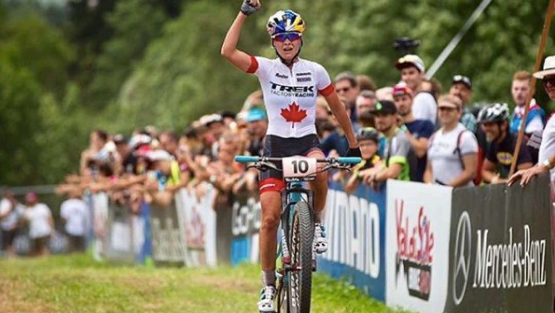 Le Bronze Pour Batty à La Coupe Du Monde De Vélo De Montage De Vallnord