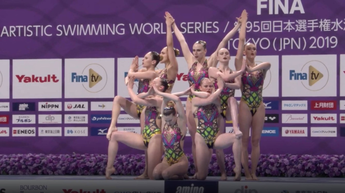 Natation artistique : quatre médailles pour les Canadiennes à la Série ...
