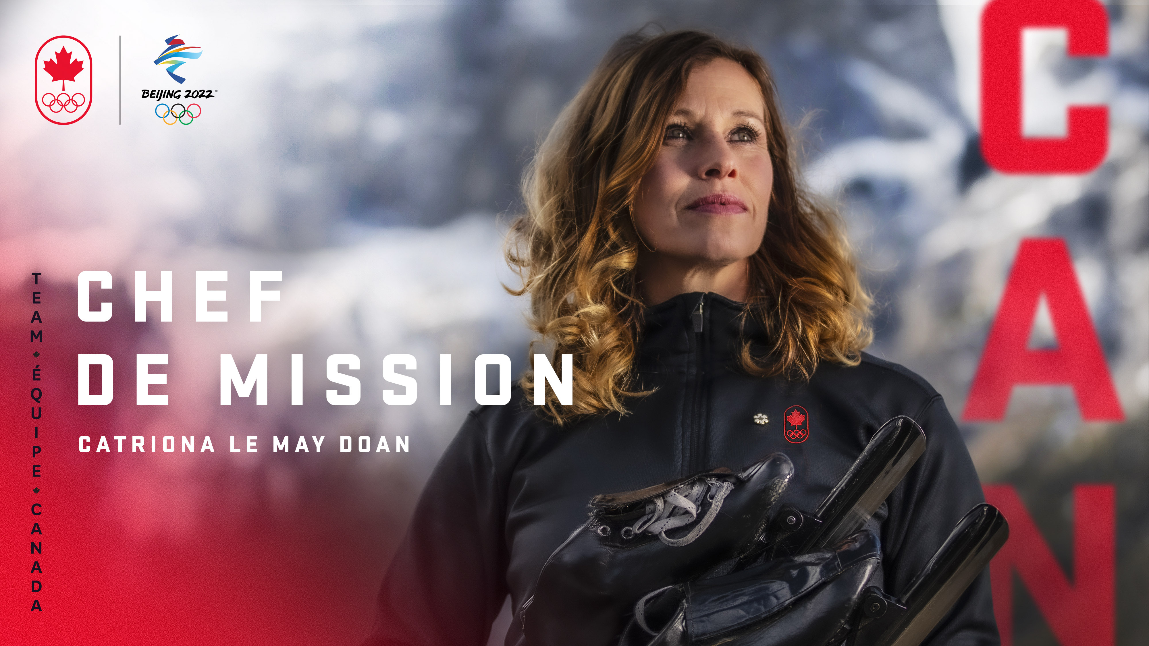Catriona Le May Doan nommée chef de mission d’Équipe Canada pour ...