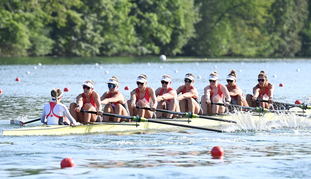 Aviron : le huit de pointe féminin s'empare de l'argent en Suisse ...