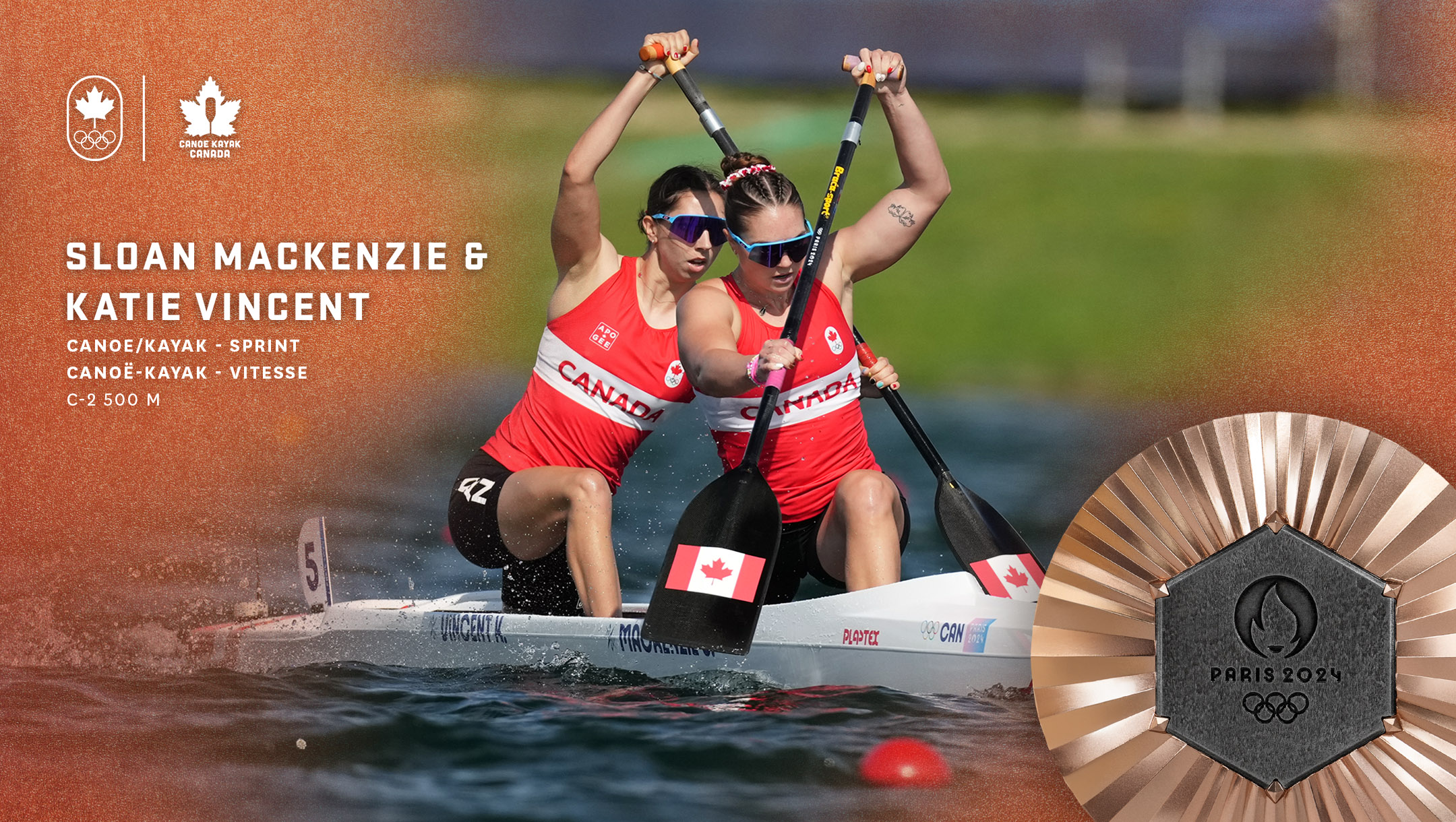 Katie Vincent et Sloan MacKenzie remportent une médaille de bronze en ...