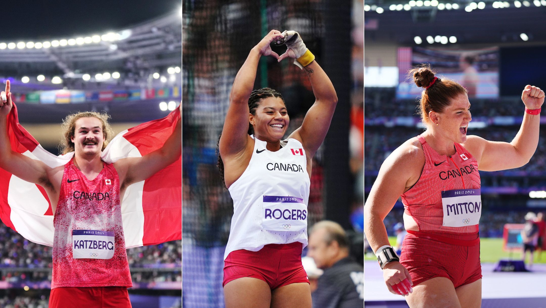 Le Canada, une puissance des lancers alors que Katzberg, Rogers et ...