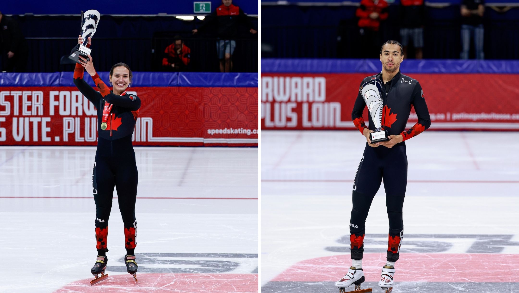 Courtney Sarault et William Dandjinou couronnés champions canadiens de ...