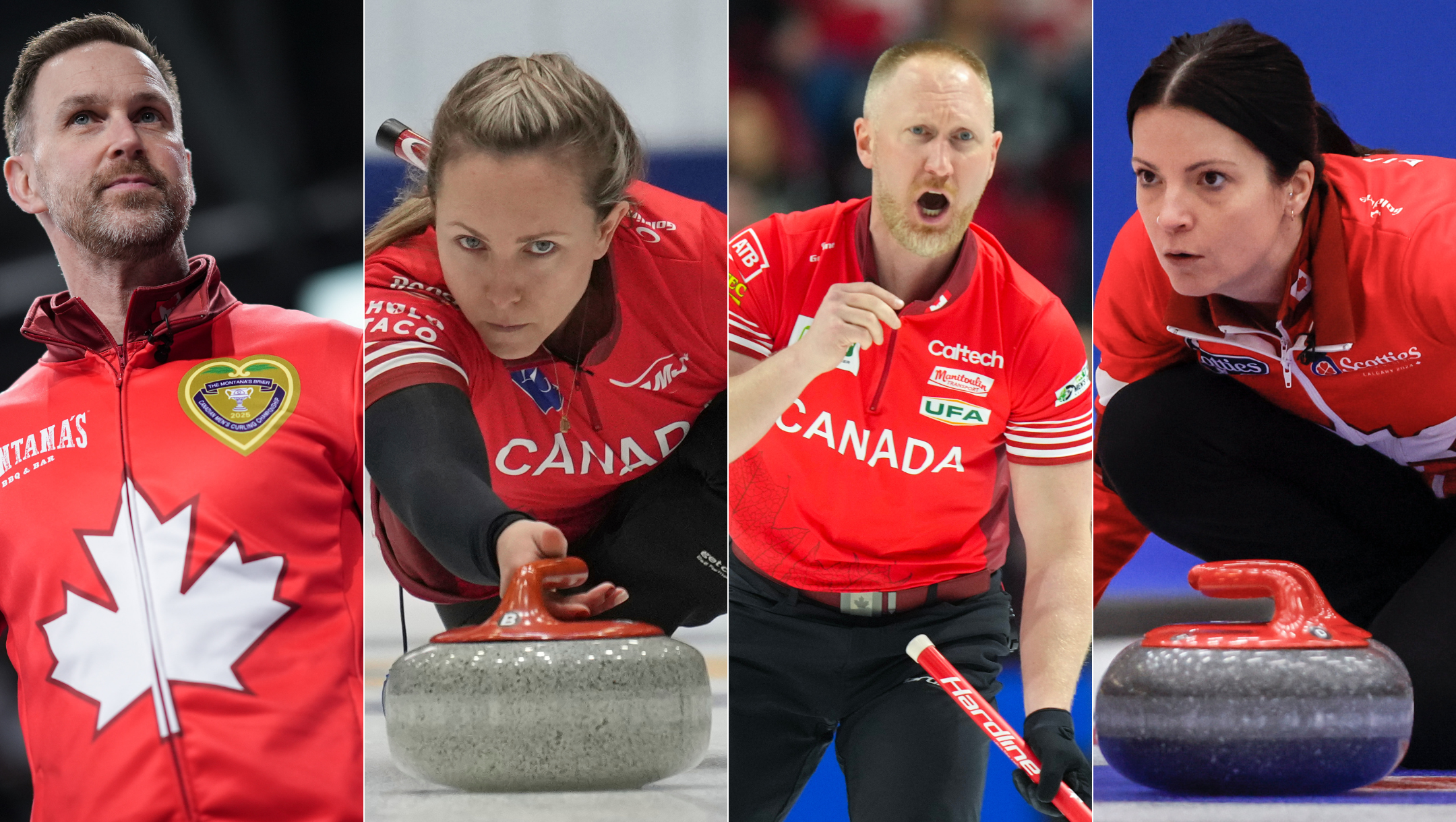 Épreuves canadiennes de curling : Sélection des équipes de quatre ...